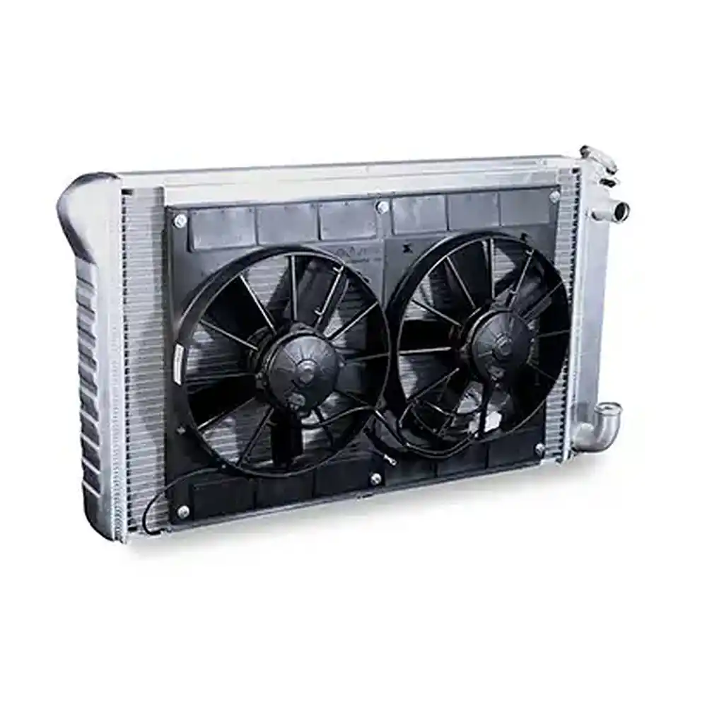 1988-1993 LS Radiator 34" Core Width (Manual Trans) with Fans | BRP Hot ...