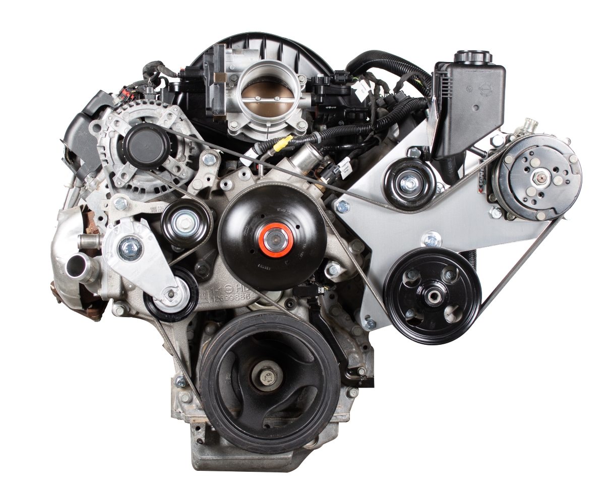 BRP Hot Rods: LT Series AC/Power Steering Bracket 6.6L L8T