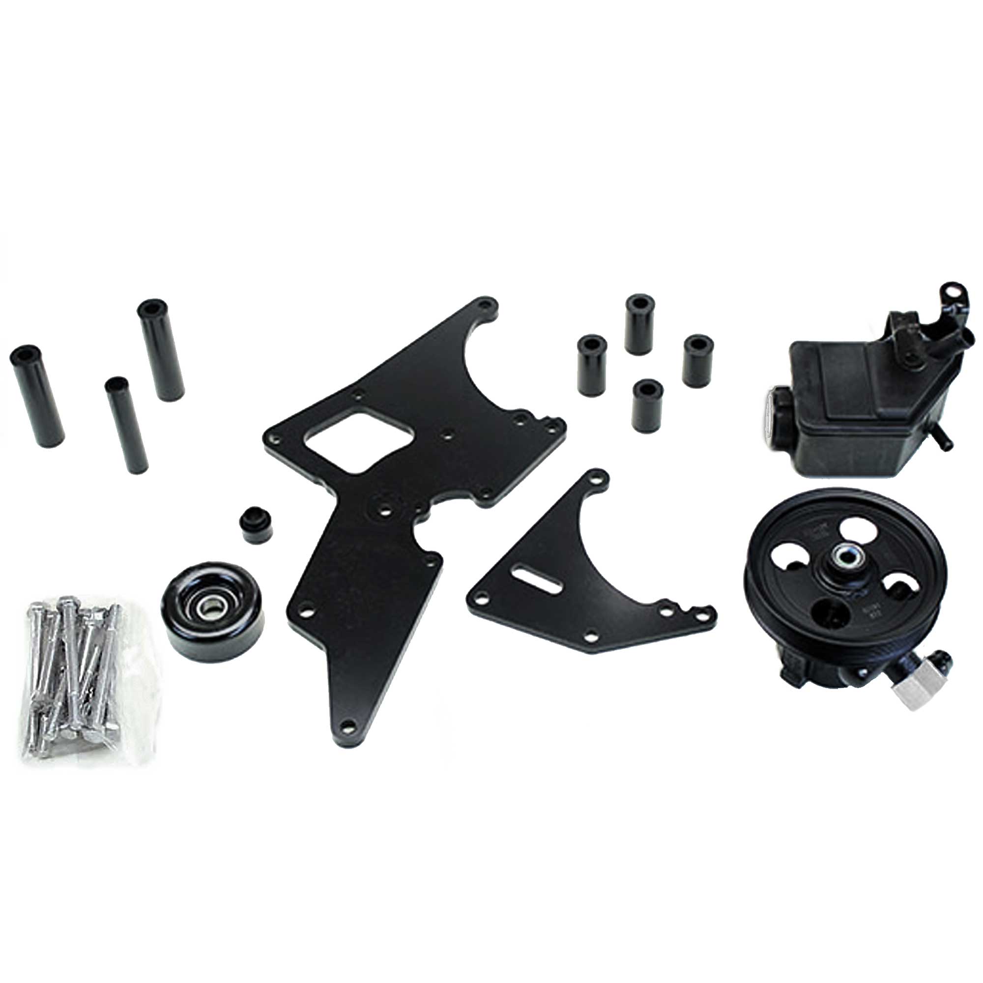Alternator and Power Steering Drive w/Pump - Long | BRP Hot Rods