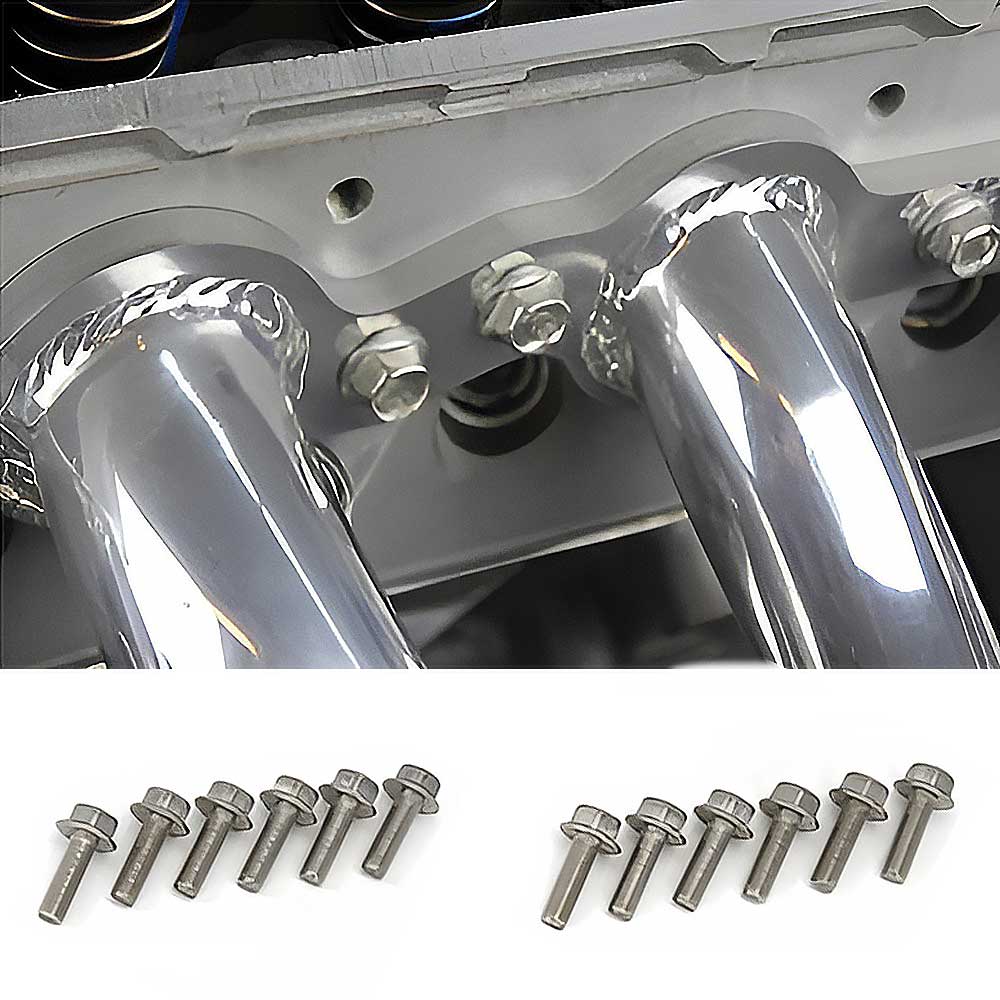 Stainless Steel Header Bolts | BRP Hot Rods