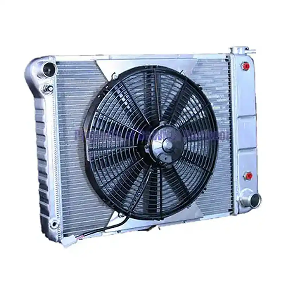 1968-1972 Nova and 1964-1966 Skylark Radiator (Manual Trans) with Fan ...